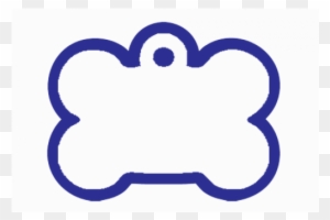 Light Blue Bone Plastic Pet Tag - Plastic - Free Transparent PNG ...
