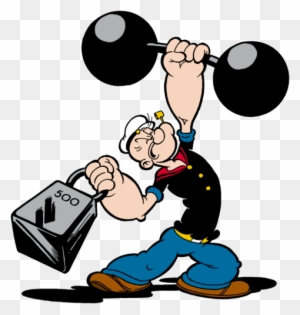 Strong Popeye - Free Transparent PNG Clipart Images Download