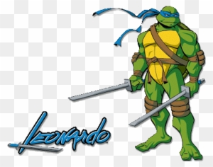 Teenage Mutant Ninja Turtles Leonardo - Free Transparent PNG Clipart ...