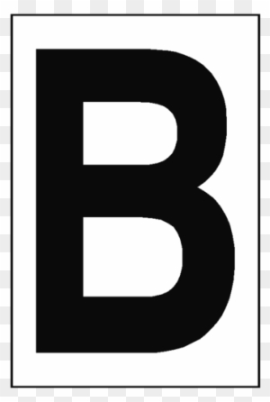 Letter B White Sign - Sign - Free Transparent PNG Clipart Images Download