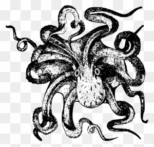 Sea Monster Line Art - Free Transparent PNG Clipart Images Download