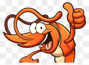 X - Shrimp Cartoon - Free Transparent PNG Clipart Images Download