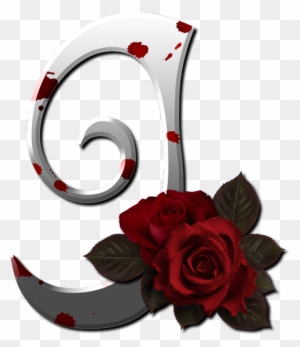 Alphabet Letters, Red Roses, Vii, Initials, Clip Art, - Rose For J ...
