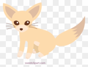 Cute Fennec Fox Clip Art - Fox Clipart Png - Free Transparent PNG ...
