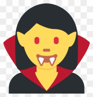 Twitter - Vampire Emoji - Free Transparent PNG Clipart Images Download