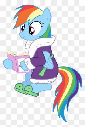 Applejack's "day" Off, Artist - Mlp Ranbow Dash Reading - Free ...