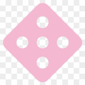 Dice Computer Icons Clip Art - Polka Dot - Free Transparent PNG Clipart ...
