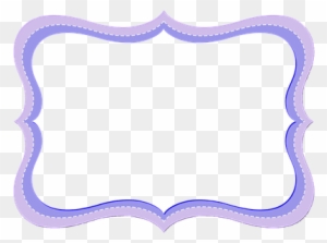 Frame Purple Decor Template Decorative Dec - Free Label Frame Png ...