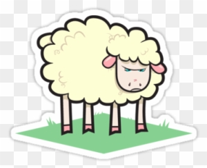 Angry Sheep - Angry Sheep - Free Transparent PNG Clipart Images Download