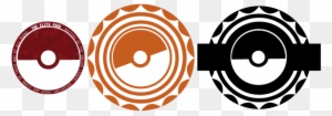 Simplistic Pokeball Icon By Colonelgrandslam - Pokeball Logo Orange ...