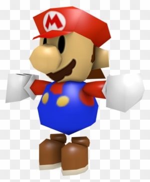 Vinfreild's N64 Mario - Mario T Pose - Free Transparent PNG Clipart ...