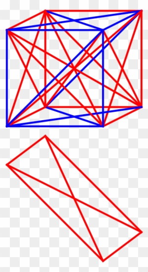 Example Of A 2 Colored 3 Dimensional Cube Containing - Numero Di Graham ...