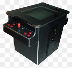 Cocktail Table Arcade Machine Black Chrome - Arcade Game - Free ...