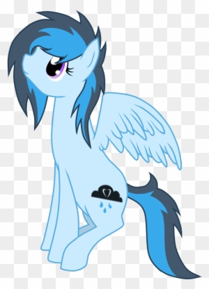 Rain Cloud By Winterxbreeze On Clipart Library - Mlp Rain Cloud - Free ...