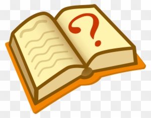 File - Question Book-new - Svg - Wikipedia, The Free - Book With ...
