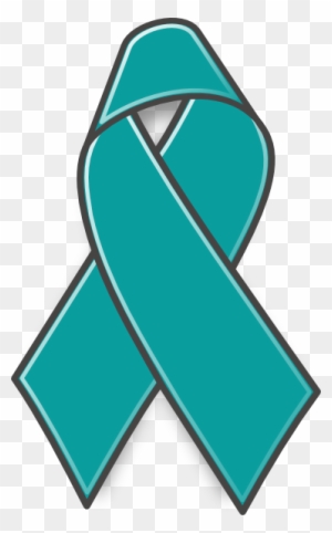 Green Awareness Ribbon Necklace Circle Charm - Free Transparent PNG ...