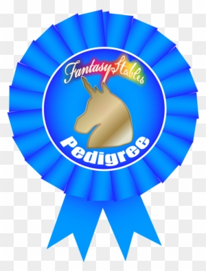 Fantasystables Pedigree Blue Ribbon By Dragonsflamemagic - Graphic ...