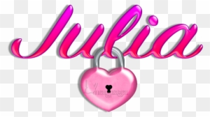 Name Julia In Glitter - Free Transparent PNG Clipart Images Download
