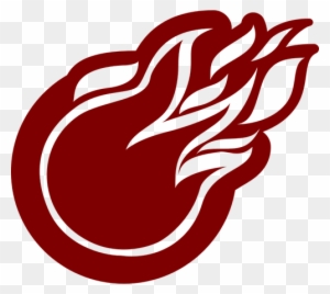 Fire Ball Sign Silhouette Vector Clip Art Public Domain - Fire Ball ...