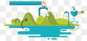 Water Efficiency Infographic Water Conservation Clip - Infographic Png ...