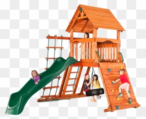 Sequoia Fort Climbing Frame - Playground - Free Transparent PNG Clipart ...