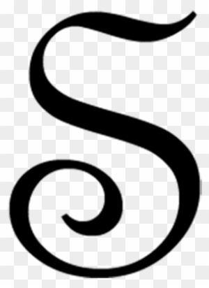 S In Cursive Letters - Free Transparent PNG Clipart Images Download