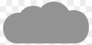 Big Gray Cloud - Grey Cloud Icon Png - Free Transparent PNG Clipart ...