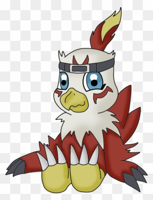 Chibi Hawkmon By Asuruihiane - Chibi Digimon Png - Free Transparent PNG ...