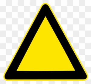 5 - Hazard Sign No Background - Free Transparent PNG Clipart Images ...