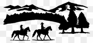 Ranch Clipart Horse - Horse Ranch Silhouette - Free Transparent PNG ...