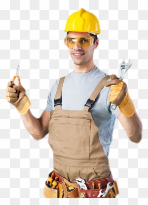 Construction Worker Laborer Family Hard Hats Construction ...