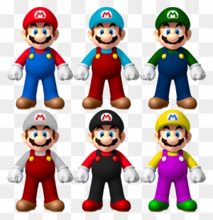 Fire Mario And Ice Luigi