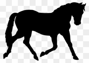 Stickers Cheval Cambre Stickers Malin Png Silhouette - Standing Horse ...
