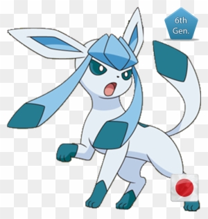 The Glaceon~ By Snow-shy - Glaceon - Free Transparent PNG Clipart Images Download