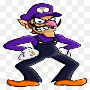 The Waluigi Spray Pack - Waluigi Cartoon - Free Transparent PNG Clipart ...