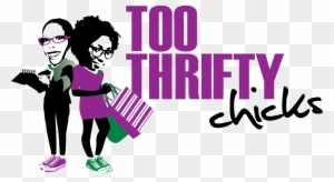 Too Thrifty Chicks - Greeting Card - Free Transparent PNG Clipart ...