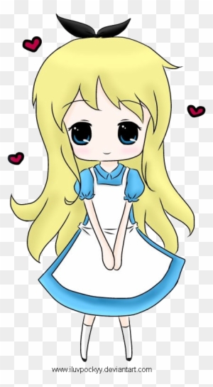 Chibi Alice In Wonderland Bunny - Alice In The Wonderland Chibi - Free ...