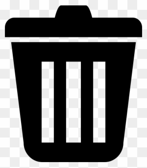 Png File - Waste Bin Icon - Free Transparent PNG Clipart Images Download