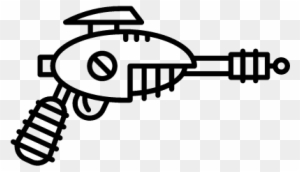 Laser Gun Vector - Laser Svg - Full Size PNG Clipart Images Download