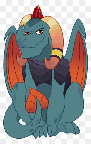 Dragon Lord Torch Dragon Daily Ponies Art Mlp Torch - Art - Free ...