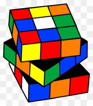 Rubik's Cube Clip Art Toys - 80s Rubik's Cube Png - Free Transparent ...