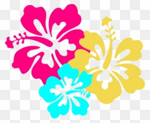 Hibiscus-flower Arrangement - Hawaiian Flower Transparent Background ...