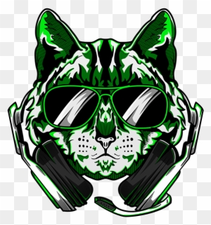 Cat Gaming Logo Png - Free Transparent PNG Clipart Images Download