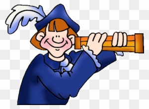 Cute Christopher Columbus Clipart For Columbus Day - Columbus Day Clip ...