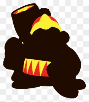 Never Miss A Moment - King Dedede Silhouette - Free Transparent PNG ...