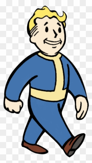 Vault Boy Walking - Fallout Vault Boy Png - Free Transparent PNG ...