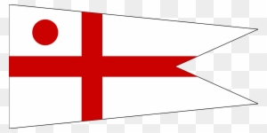 Uk Navy Of6 Flag - Commodore's Pennant - Free Transparent PNG Clipart ...