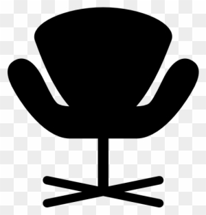 Reception Chair - Modern Furniture Icon - Free Transparent PNG Clipart ...