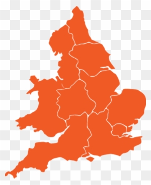 England-orange - Huddersfield On Uk Map - Free Transparent PNG Clipart ...