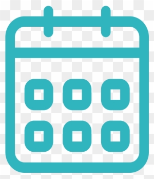 Schedule Your Availability - Date Time Venue Icons - Free Transparent ...